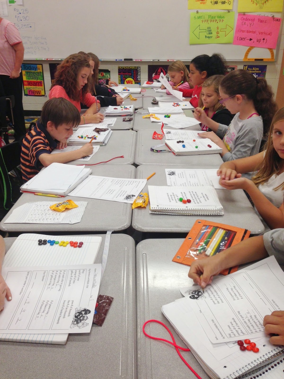 Math: Just Do It!: Math and M&Ms. YUM!!!